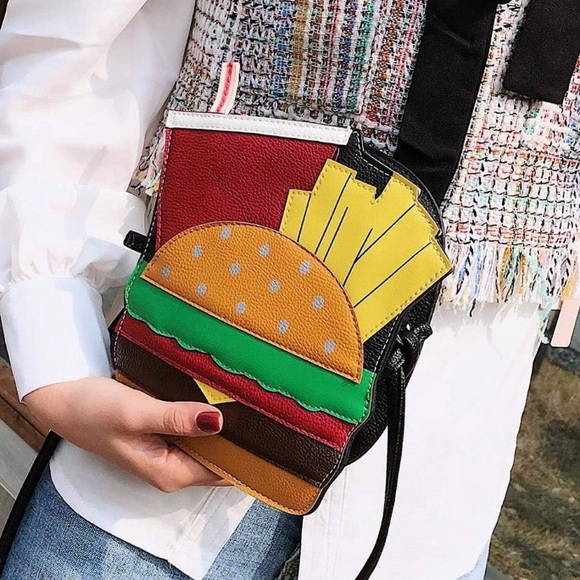 THINK VINTAGE ONLINE | Bags | Hamburger Womans Girls Purse Nwt | Poshmark